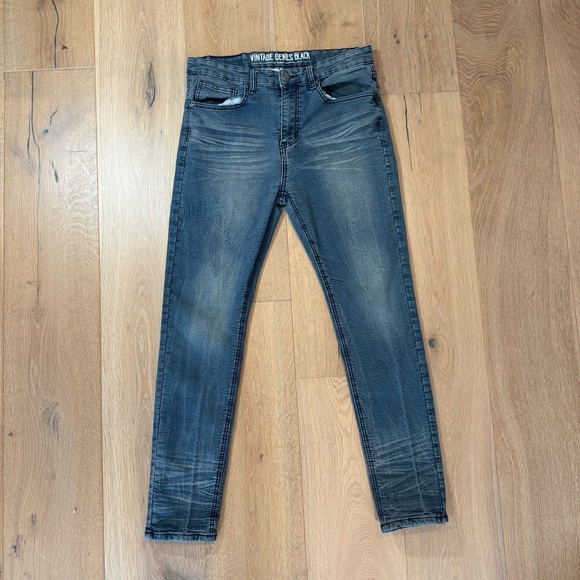 Vintage Genes Black | Jeans | Vintage Genes Black Jeans Slim Fit | Poshmark